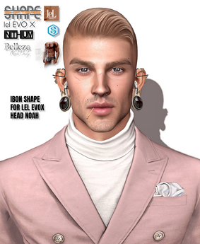 Second Life Marketplace - [SHAPEshifters] IBON SHAPE FOR LEL EVOX HEAD ...